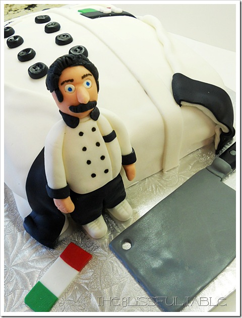The Blissful Table: Chef’s Coat Cake